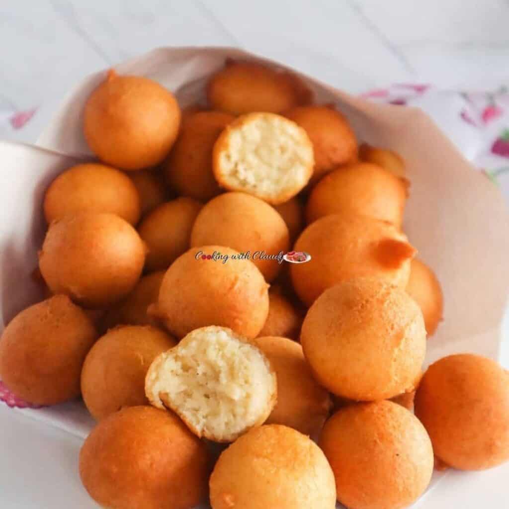 African Drop Doughnuts - Cooking With Claudy