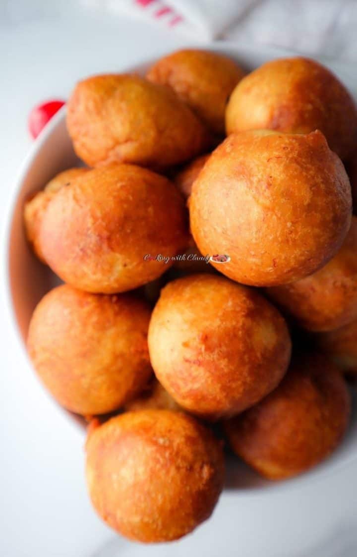 Easy Puff Puff Recipe - Deep Fried Dough - Cooking With Claudy