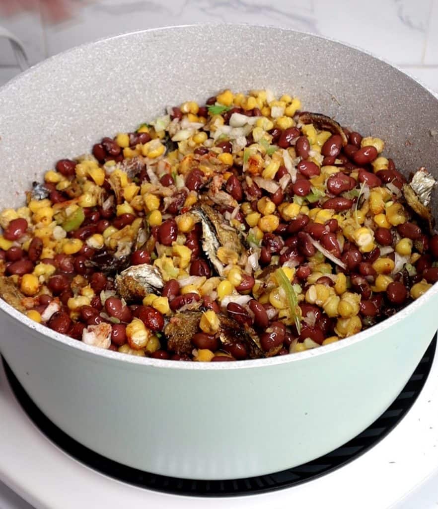 Cornchaff/Adalu Recipe - Cooking With Claudy