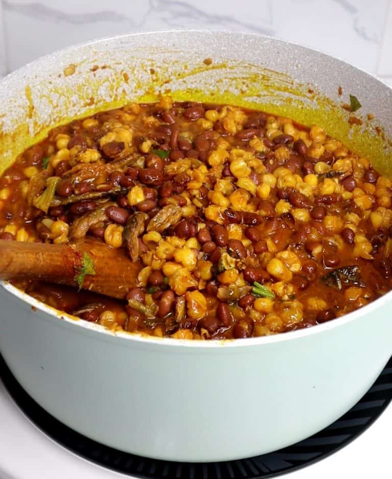 Cornchaff/Adalu Recipe - Cooking With Claudy