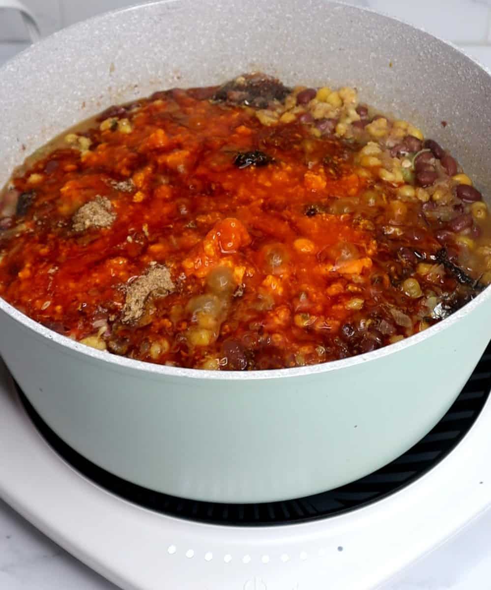 Cornchaff/Adalu Recipe - Cooking With Claudy