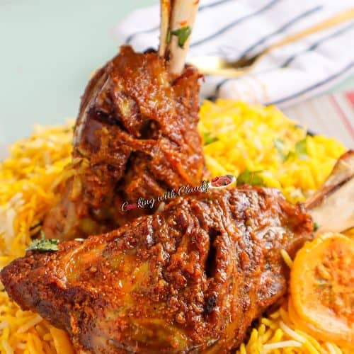 Lamb and Saffron Rice - Cooking With Claudy
