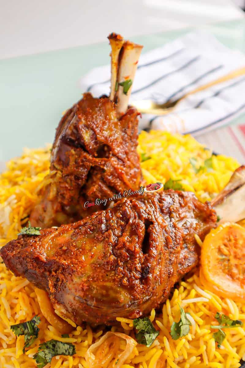 Lamb and Saffron Rice - Cooking With Claudy