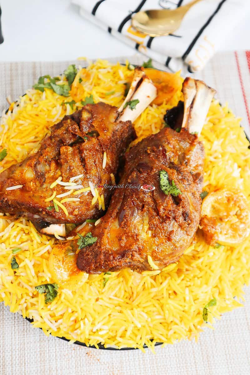 Lamb and Saffron Rice - Cooking With Claudy