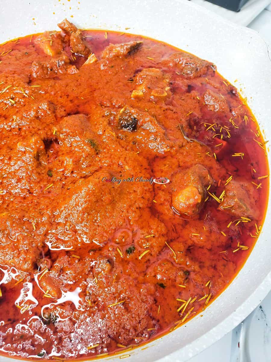African Goatmeat Stew - Cooking With Claudy