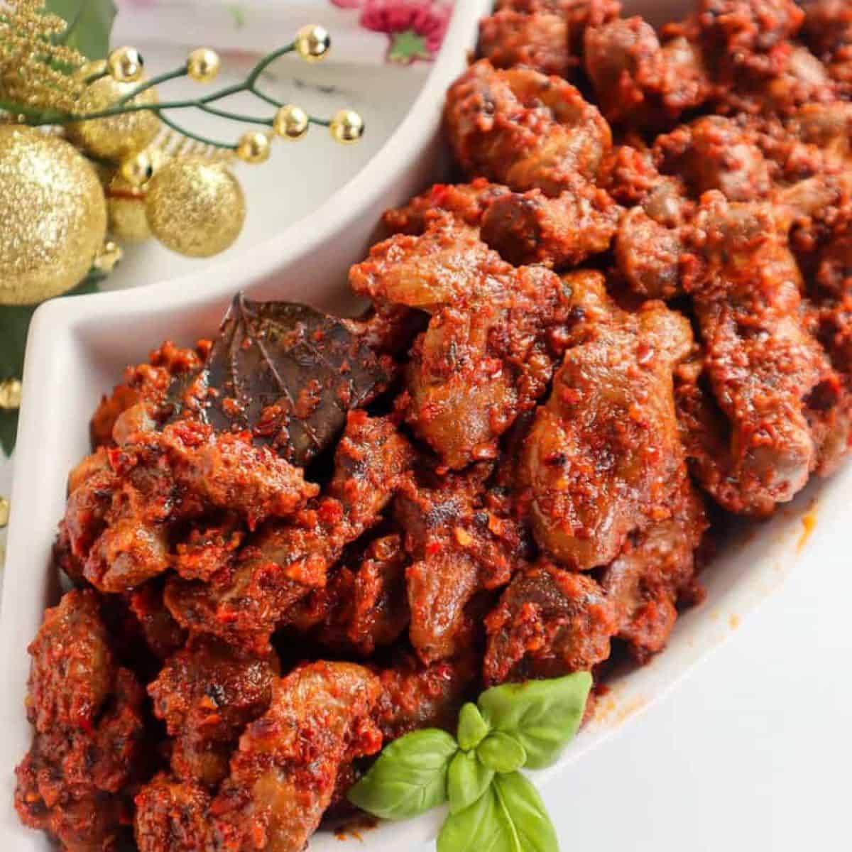 Peppered Gizzard - Cooking With Claudy