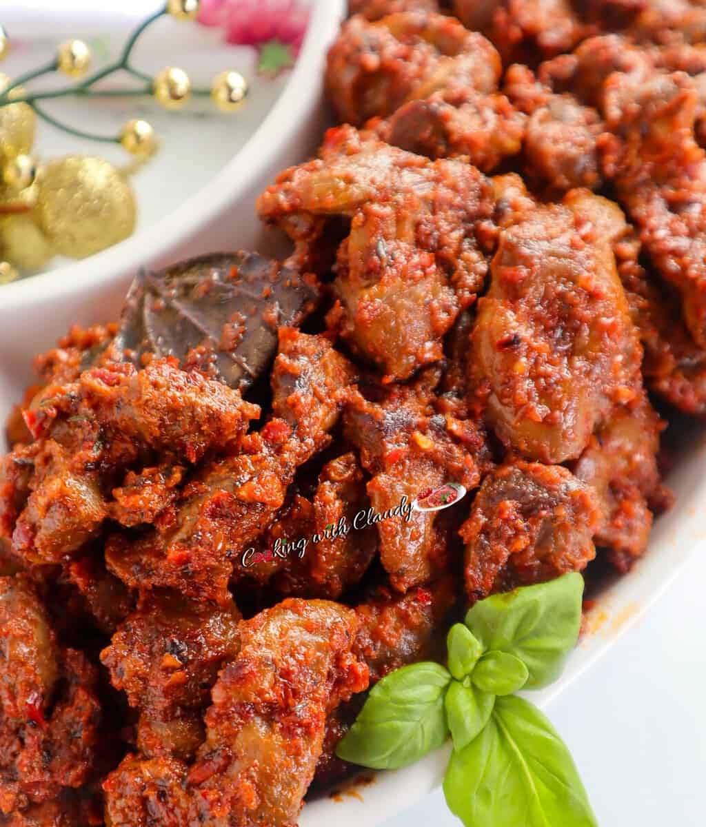 Peppered Gizzard - Cooking With Claudy