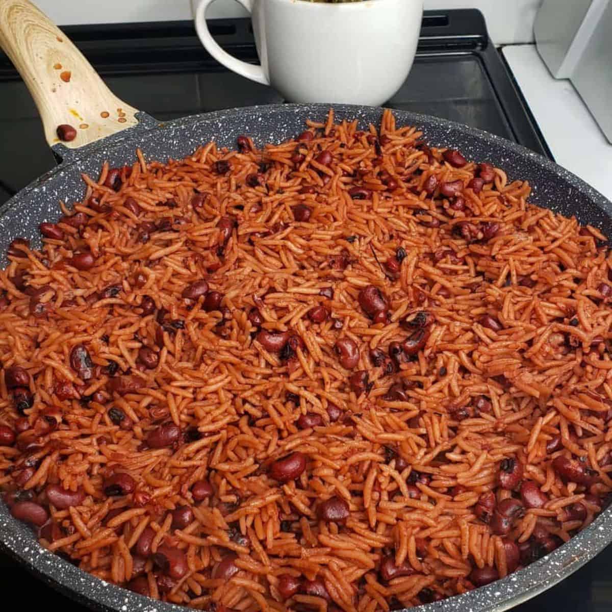 Waakye (Ghanian Rice and Beans) - Cooking With Claudy