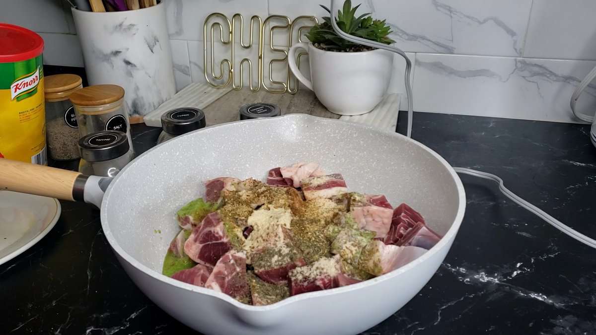 African Goatmeat Stew - Cooking With Claudy