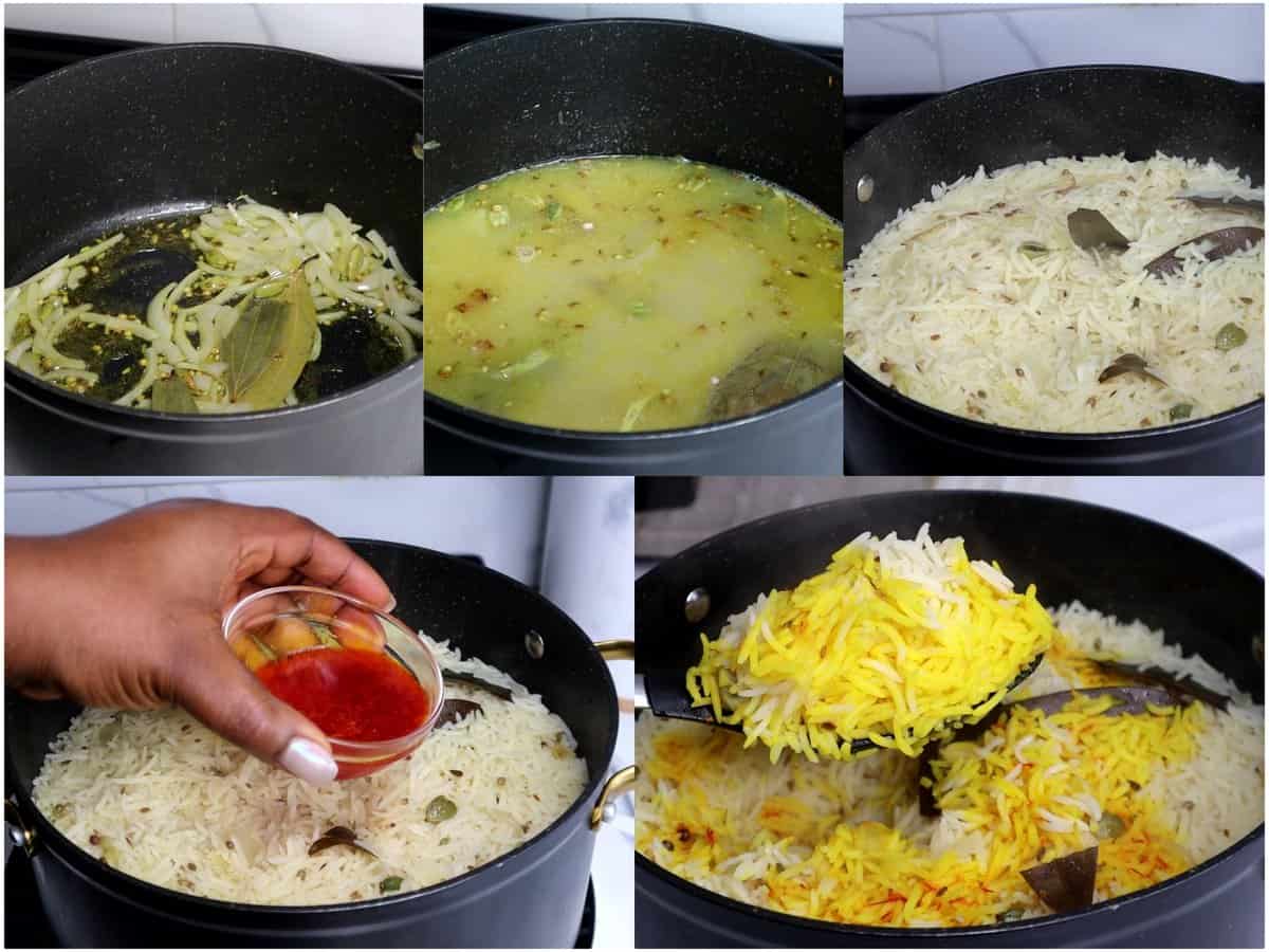 Lamb and Saffron Rice - Cooking With Claudy