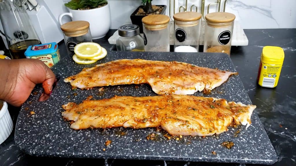 Baked Red Snapper with Garlic and Herbs - Cooking With Claudy