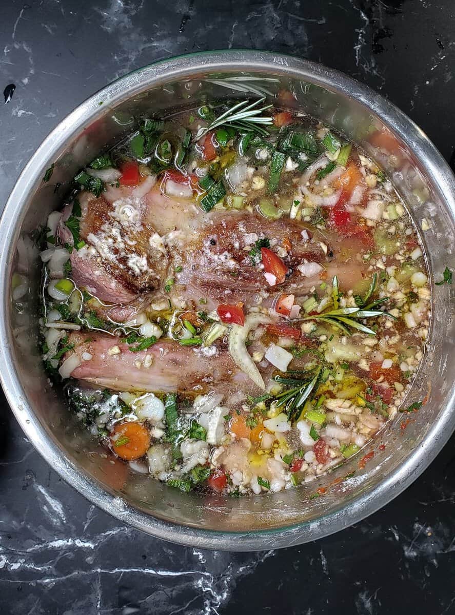 Instant Pot Lamb Shanks - Cooking With Claudy