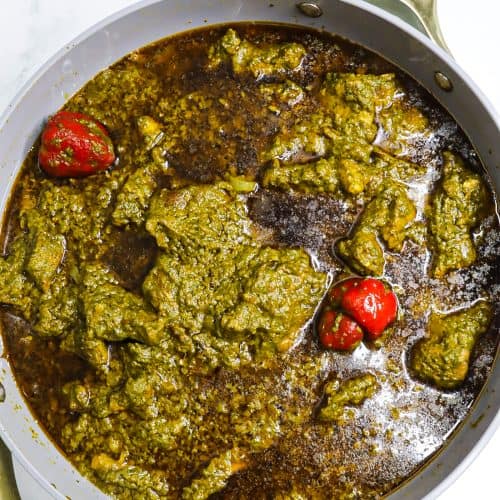 Cassava Leaf Stew - Cooking With Claudy