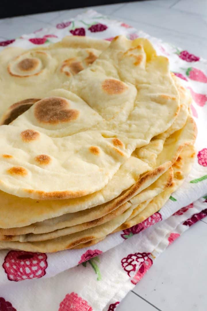 Homemade Shawarma Bread (Flour Tortilla) - Cooking With Claudy