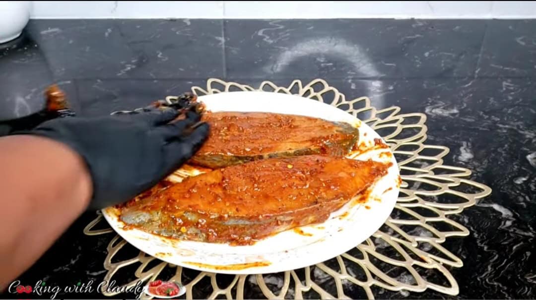 Pan Seared Fish Steak - Cooking With Claudy