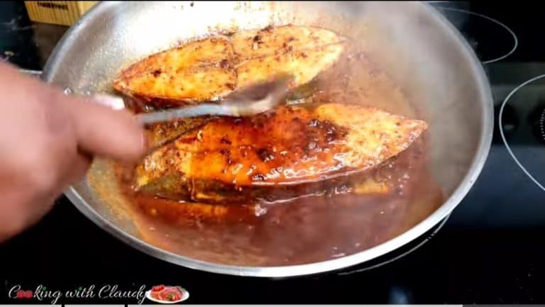 Pan Seared Fish Steak - Cooking With Claudy