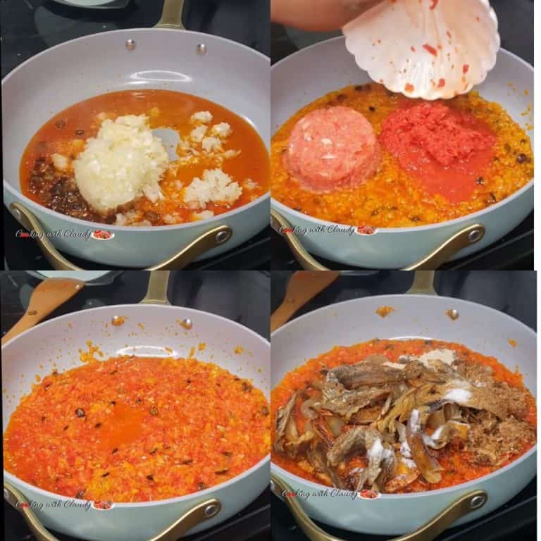 Native Jollof Rice ( Iwuk Edesi) - Cooking With Claudy