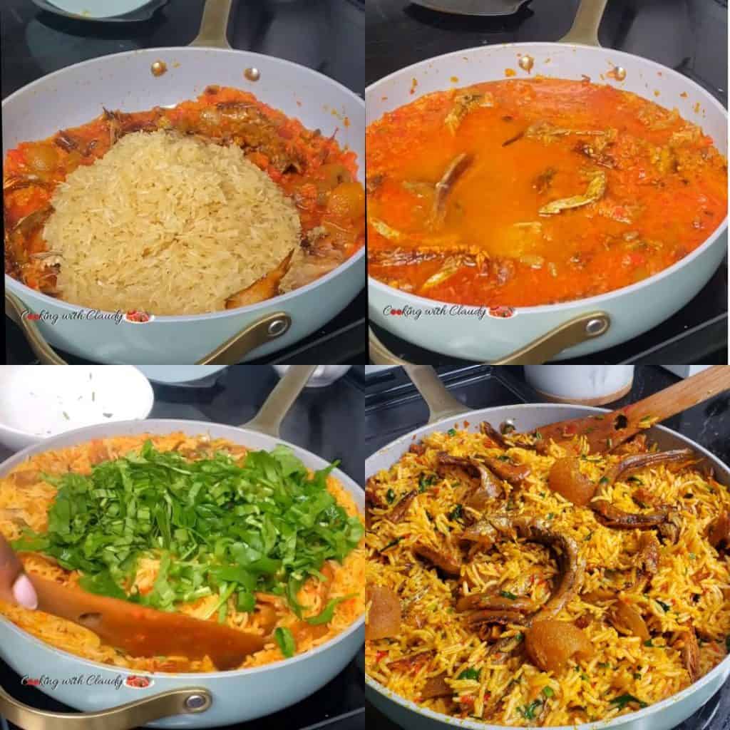 Native Jollof Rice ( Iwuk Edesi) - Cooking With Claudy