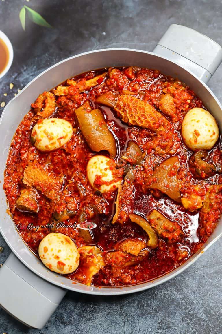 Ofada Stew - Cooking With Claudy