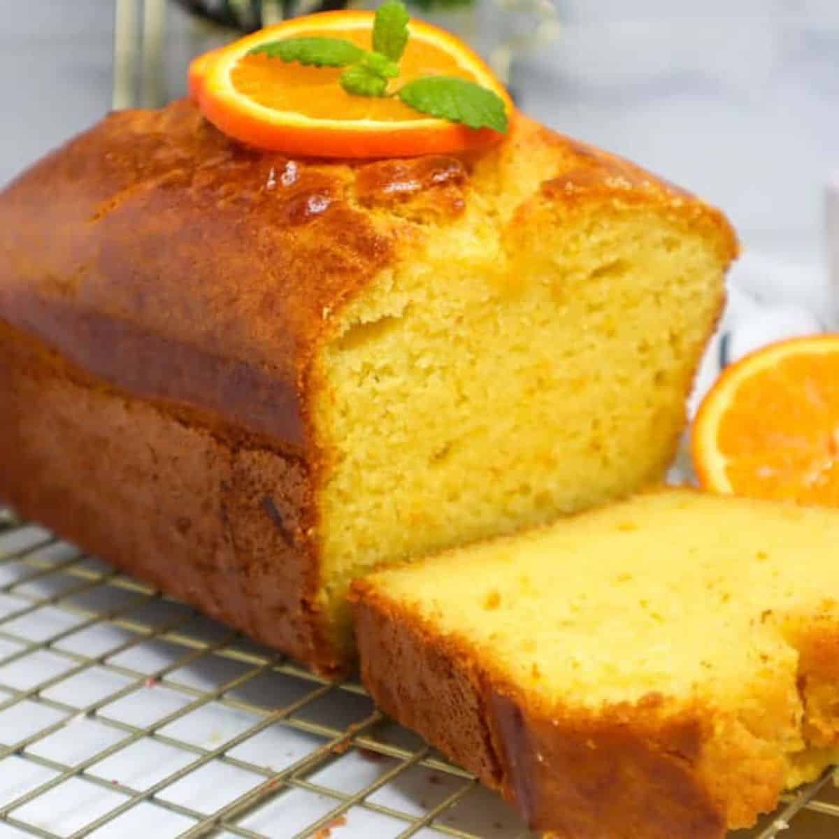 Extra Moist Orange Cake - Cooking With Claudy