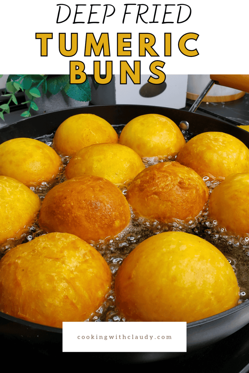 Crispy Turmeric Buns - Cooking With Claudy