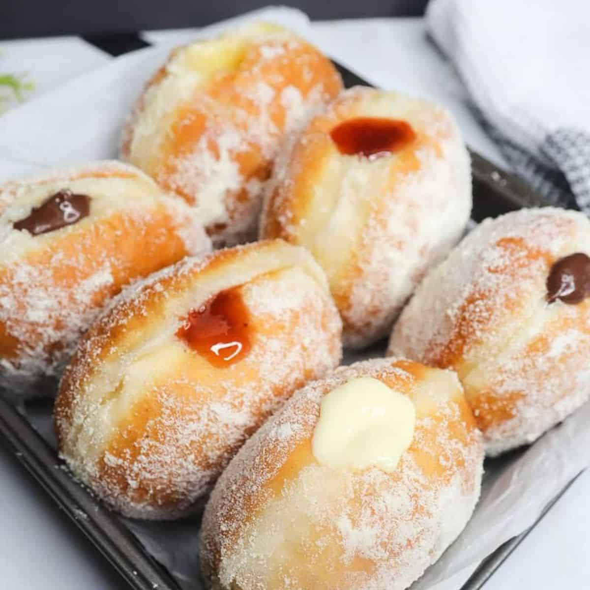 Milk-Filled Donuts - Cooking With Claudy