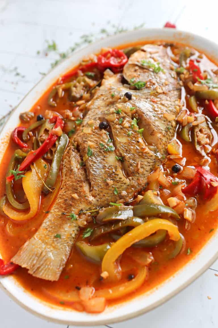 Jamaican Steamed Fish - Cooking With Claudy