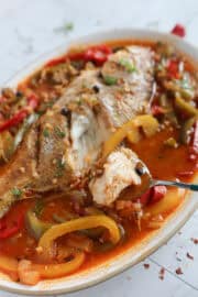 Jamaican Steamed Fish - Cooking With Claudy
