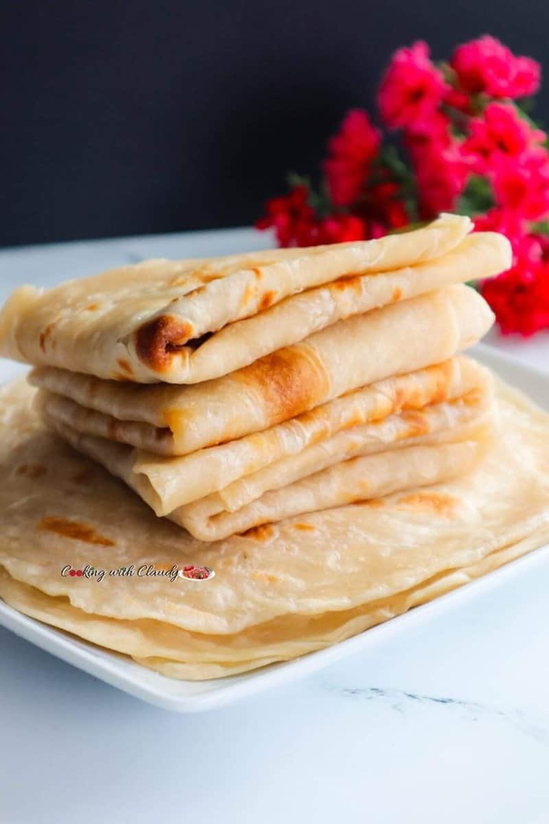 East African Chapati (4 Ingredients). - Cooking With Claudy