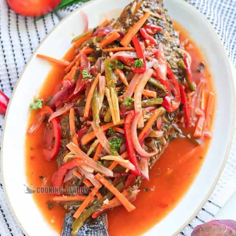 Tasty Oven Baked Red Snapper - Cooking With Claudy