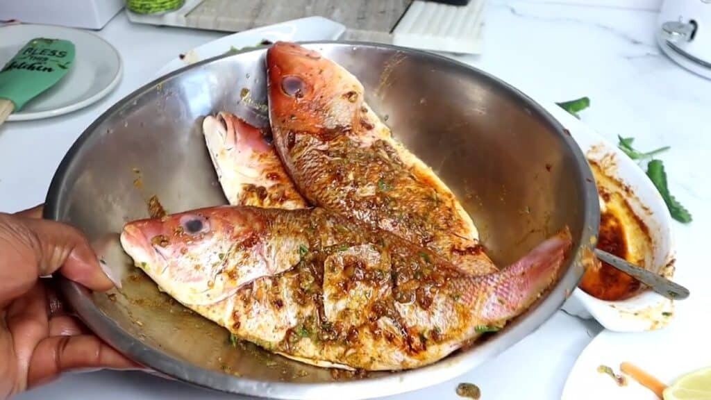 Tasty Oven Baked Red Snapper - Cooking With Claudy