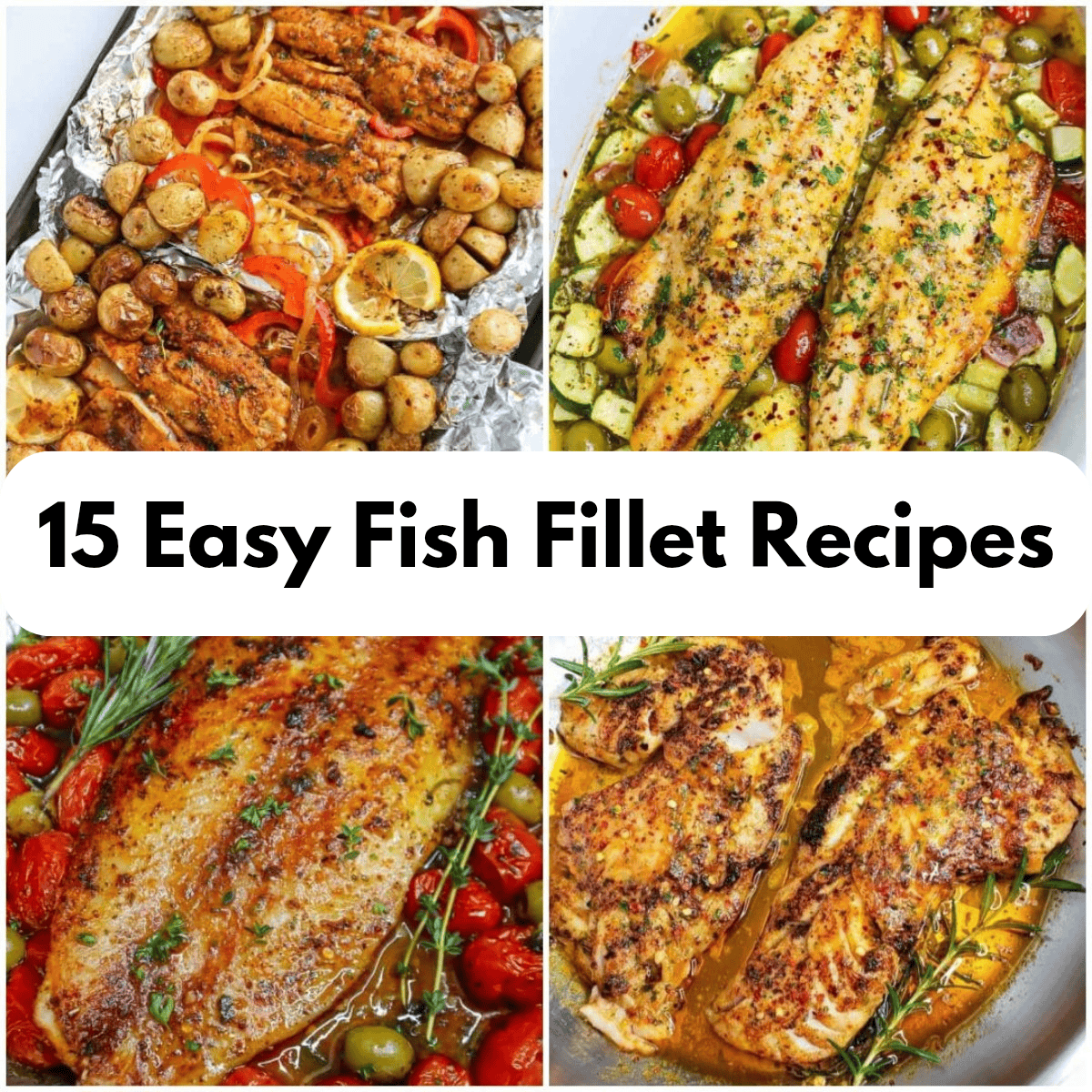 15 Easy Fish Fillet Dinner Recipes - Cooking With Claudy