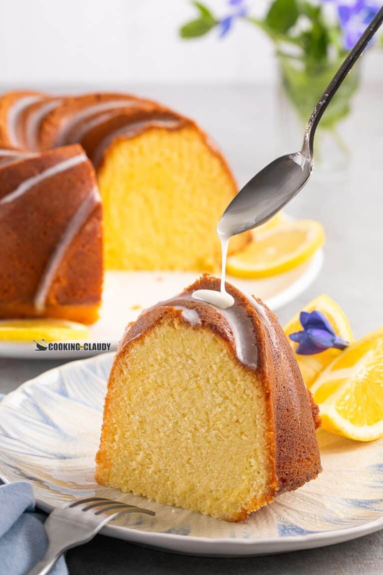 Moist Lemon Bundt Cake with Lemon Glaze - Cooking With Claudy