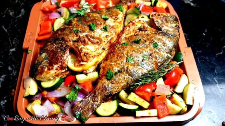 Roasted Whole Fish - Cooking With Claudy