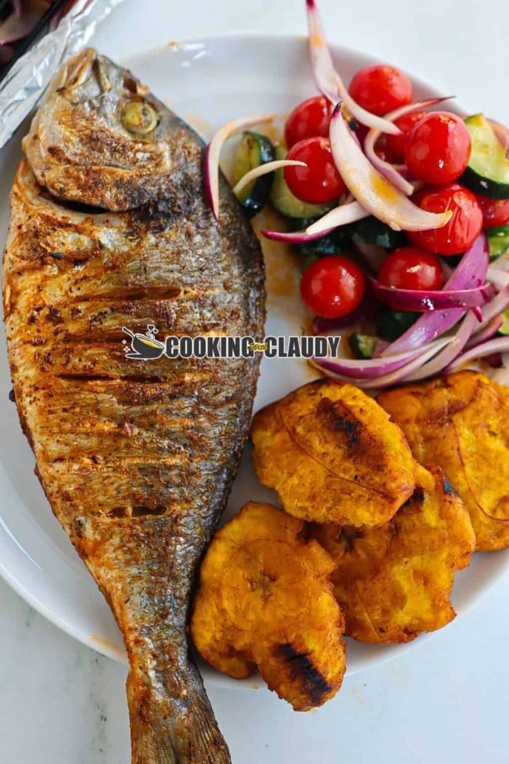 Extra Juicy Baked Whole Fish - Cooking With Claudy