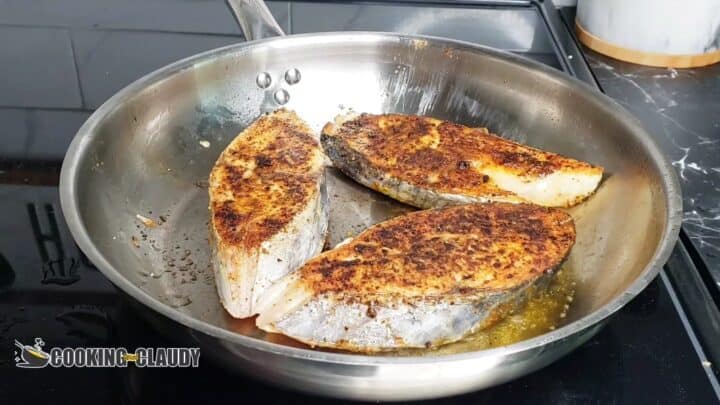 Easy Fish in Garlic Butter Sauce - Cooking With Claudy